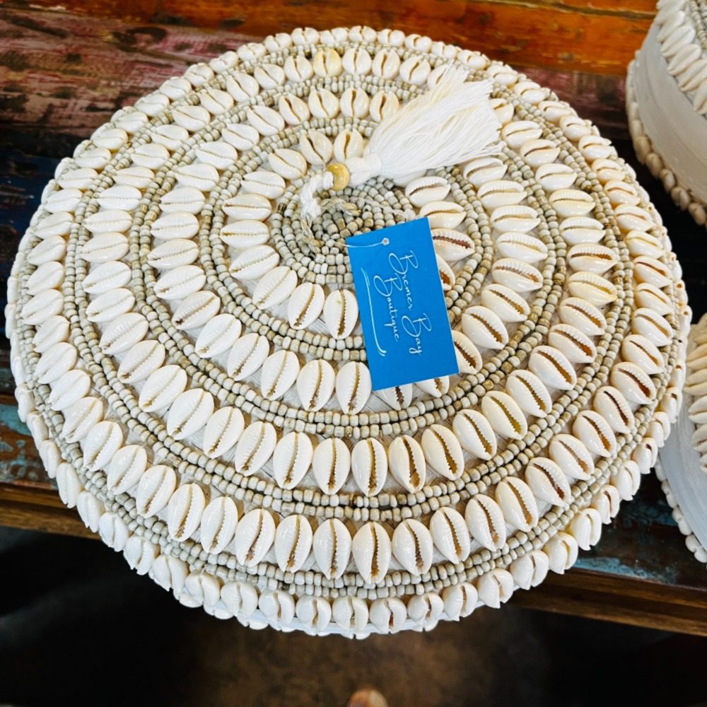 Hand Made Bamboo & Shell Baskets | Bremer Bay Boutique